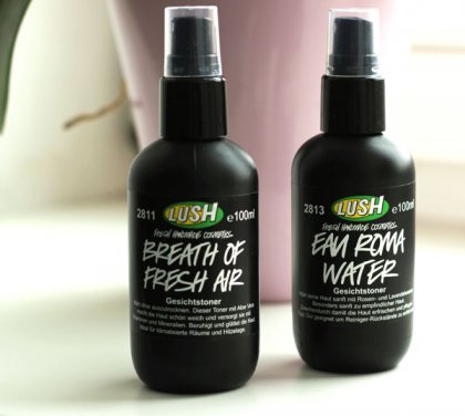 Lush Gesichtstoner Eau Roma Water und Breath Of Fresh Air ...